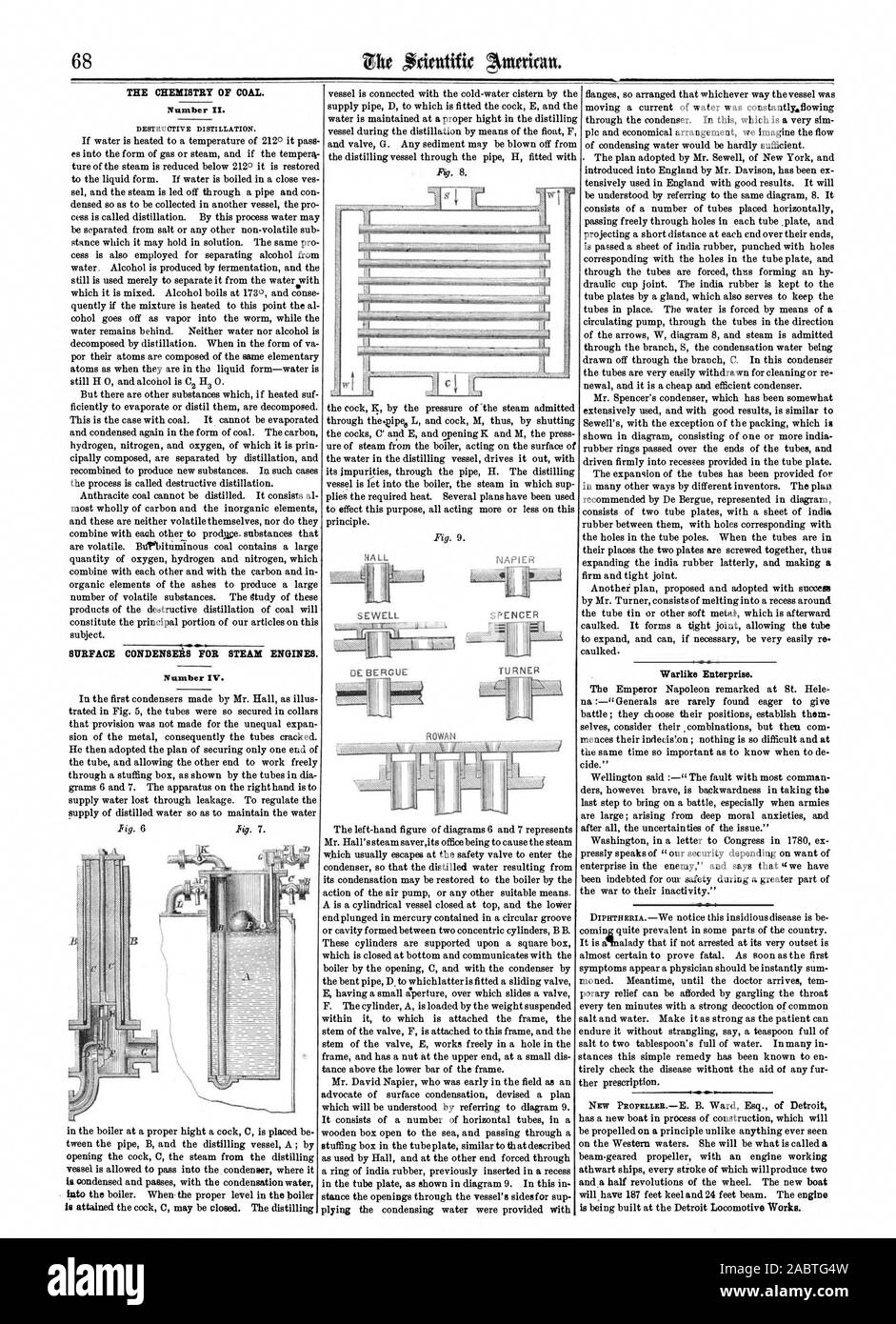 Surface Condensers For Steam Engines High Resolution Stock Photography ...