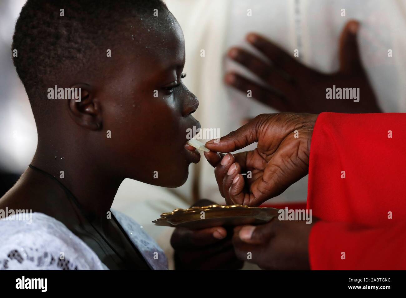 Holy communion african hi-res stock photography and images - Alamy