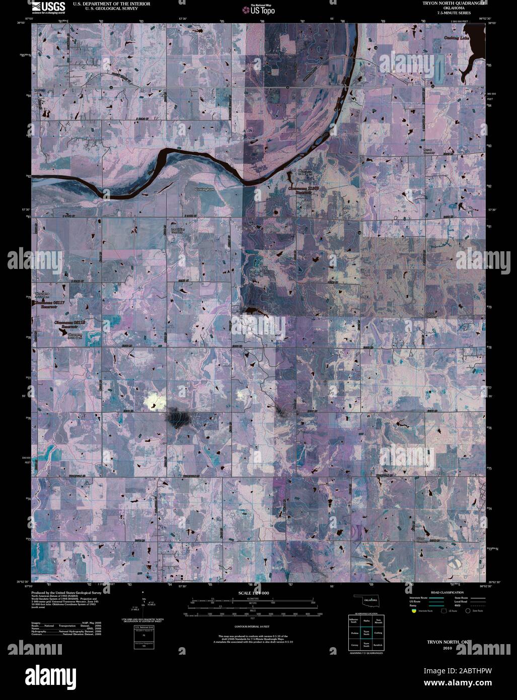 Map of tryon hi-res stock photography and images - Alamy