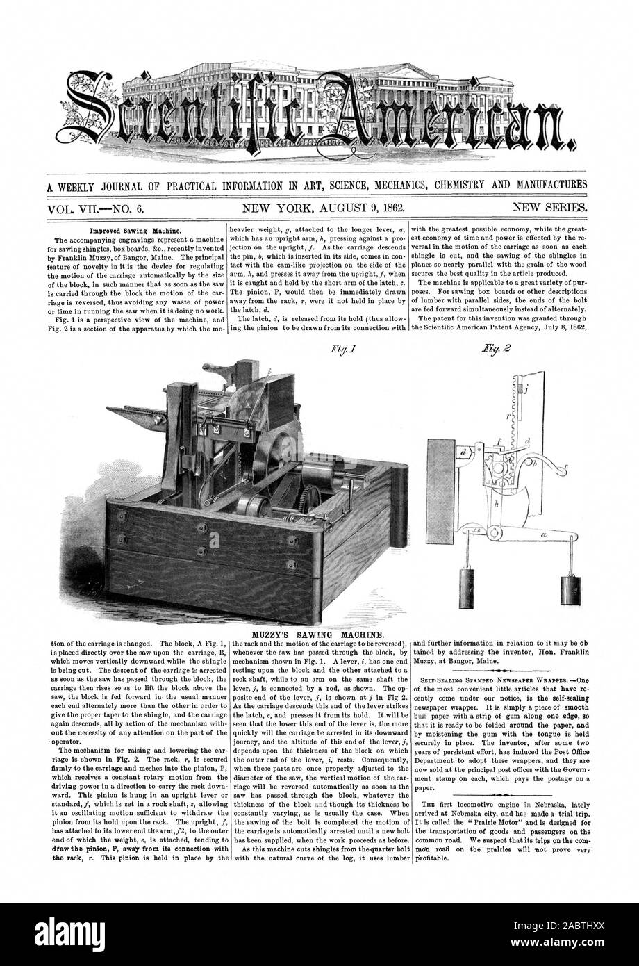Sawing machine Black and White Stock Photos & Images - Alamy