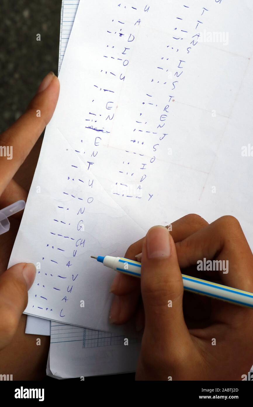 Morse code alphabet hi-res stock photography and images - Alamy