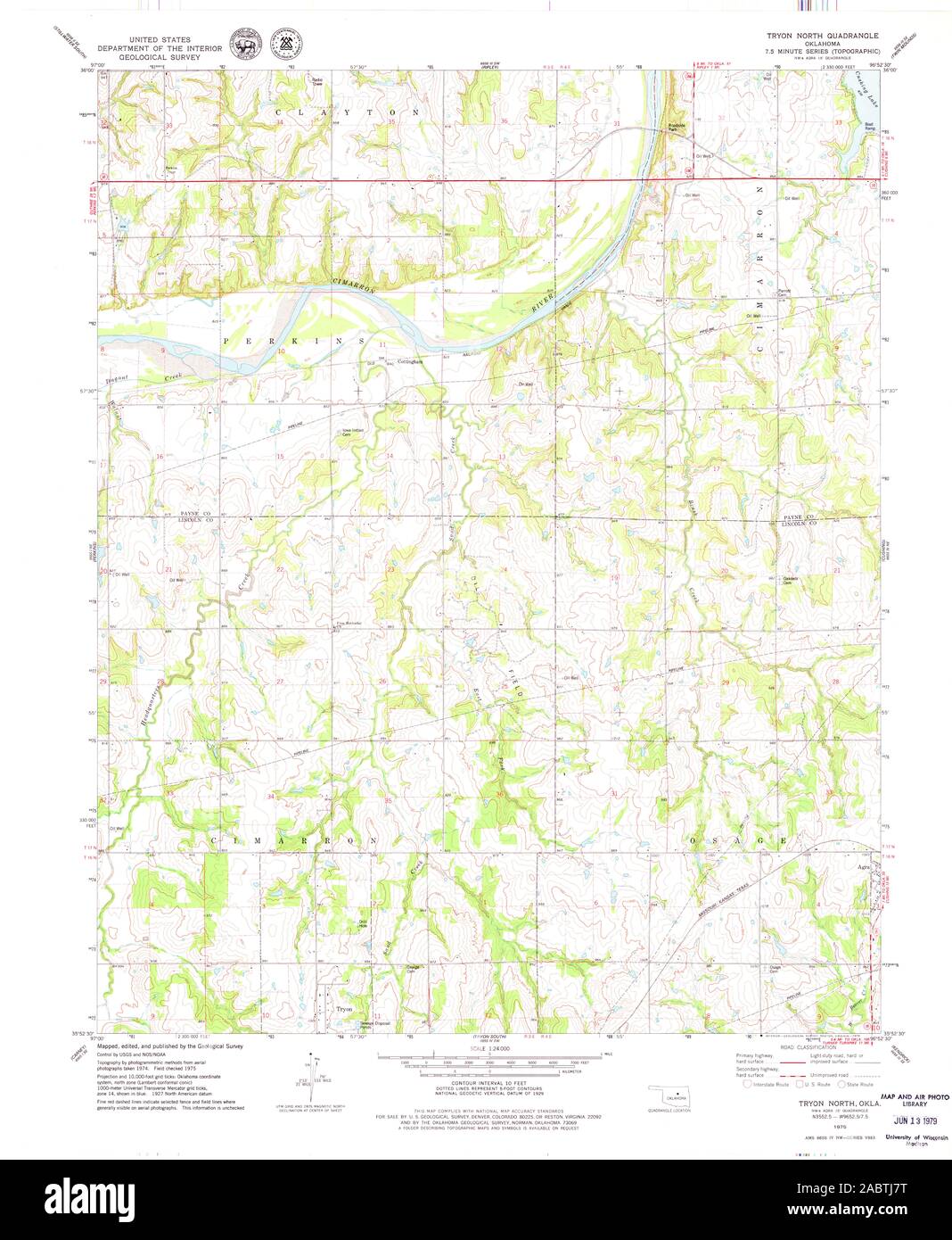 Map of tryon hi-res stock photography and images - Alamy