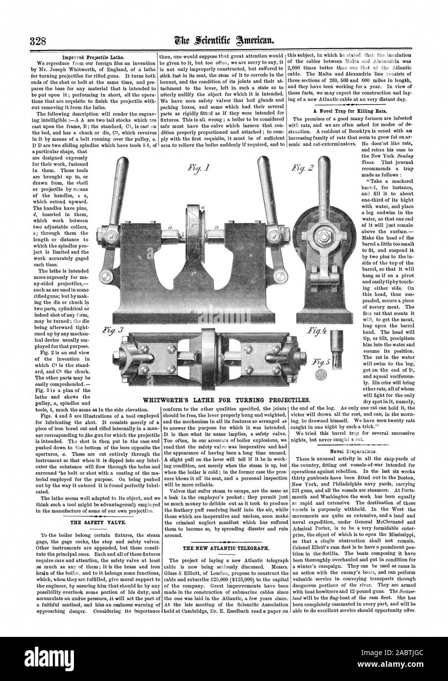 Whitworths lathe for turning projectiles hi-res stock photography and ...
