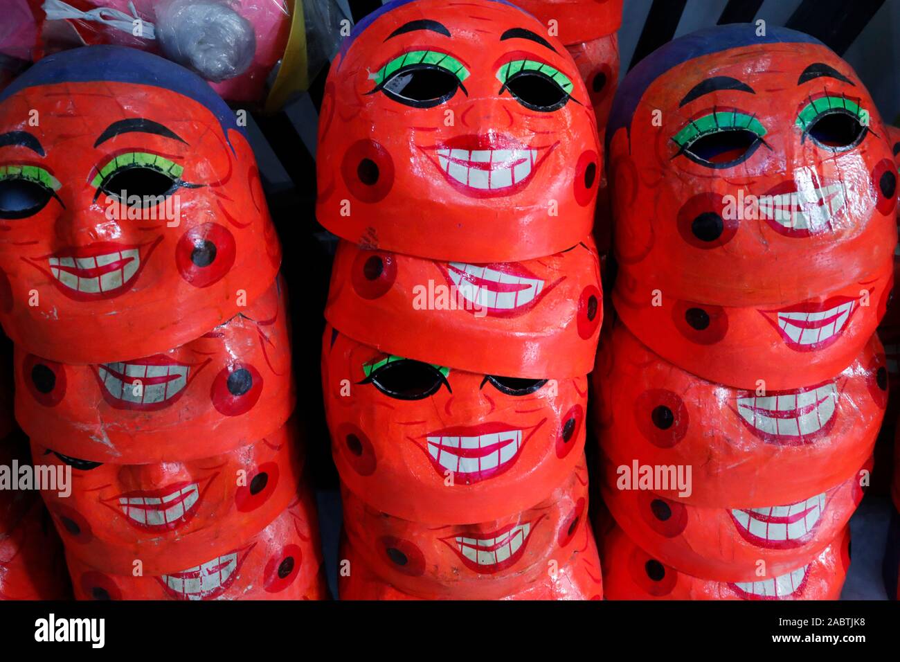 Ong dia or the spirit of the earth masks for lion Dance on Lunar New ...