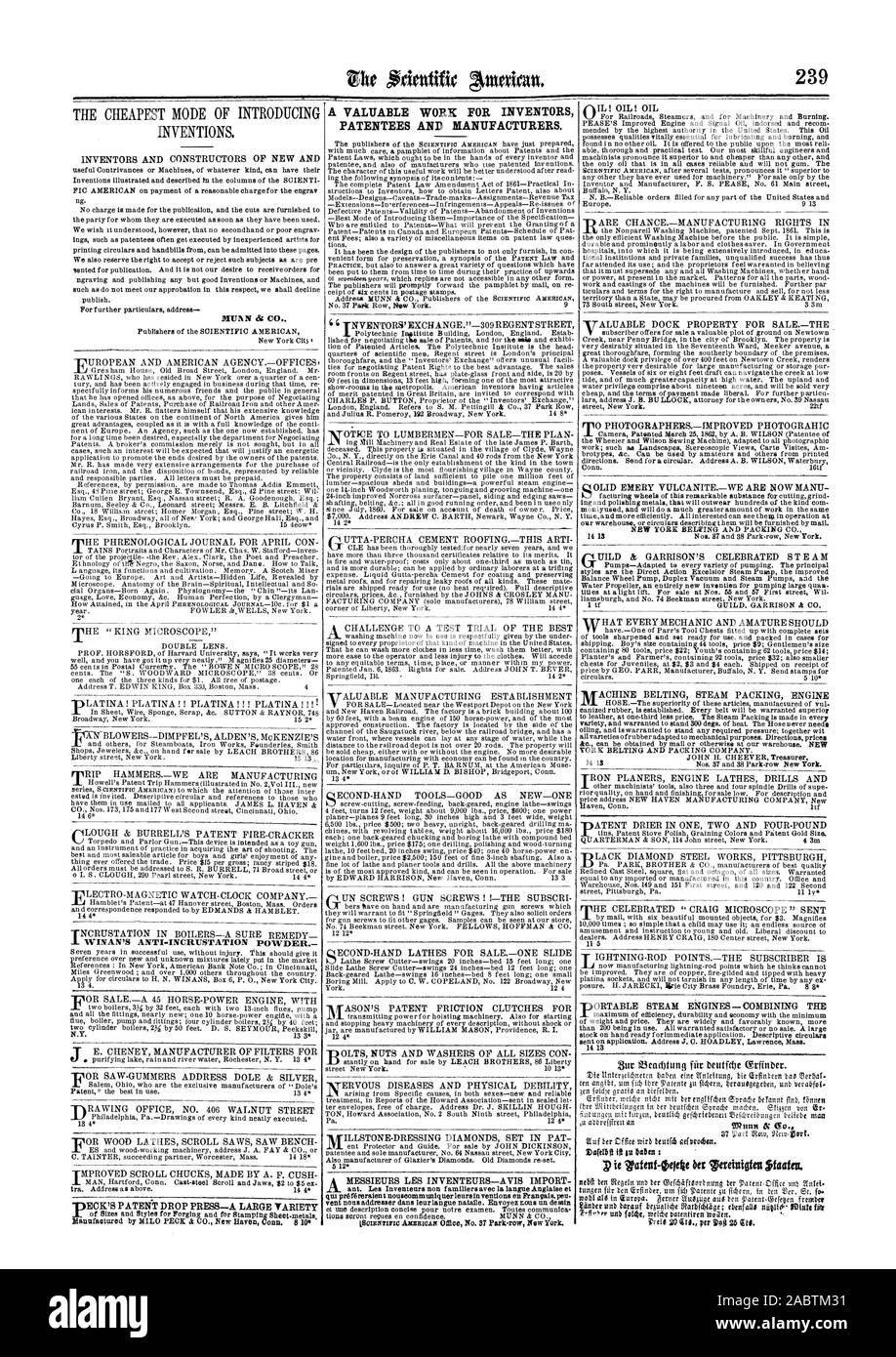 Inventors should work Black and White Stock Photos & Images - Alamy