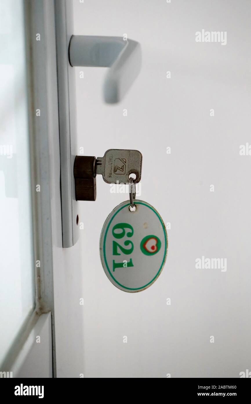 Hospital. Key on a door. Ho Chi Minh City. Vietnam Stock Photo - Alamy