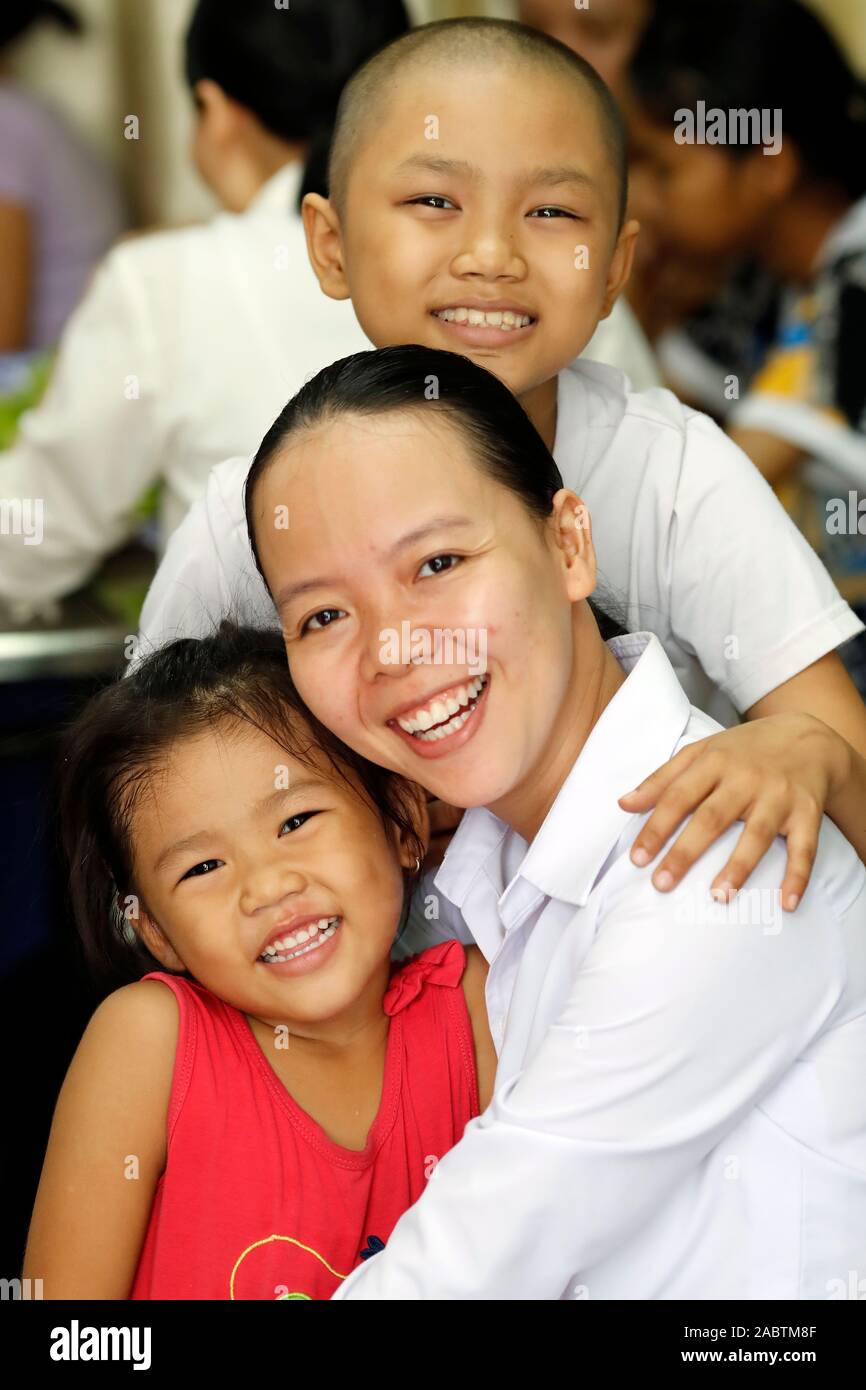 Asian Child With Cancer