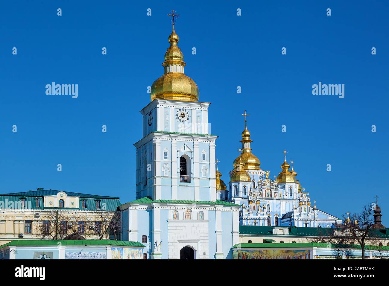 St. Michael's Monastery, an architectural structure of the Orthodox ...