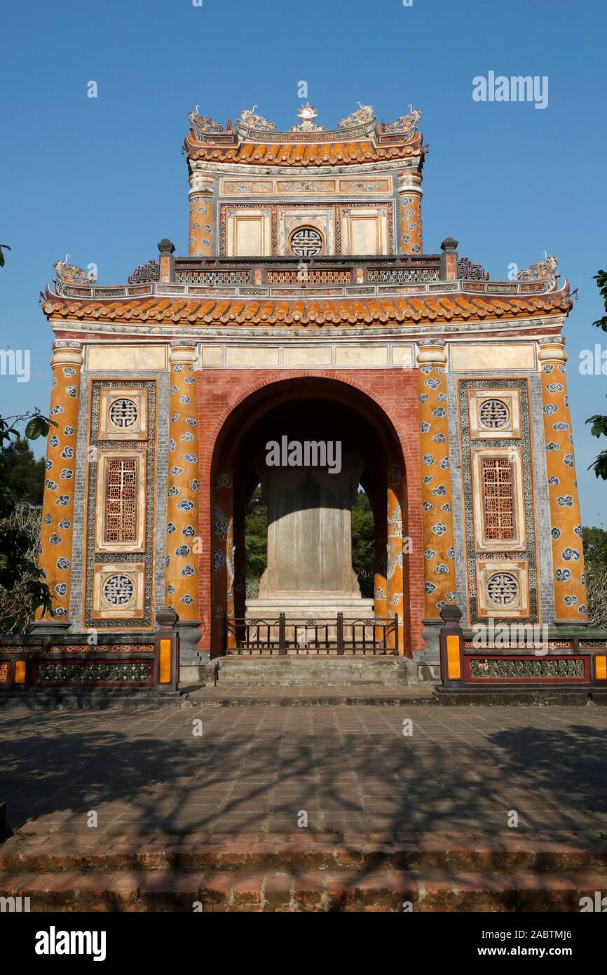 Tu Duc Royal Tomb complex. Hue. Vietnam Stock Photo - Alamy