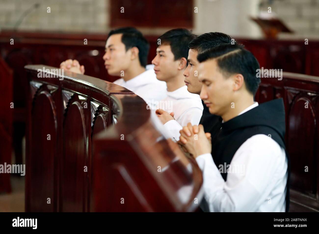 Prayer hours monastery hi-res stock photography and images - Alamy