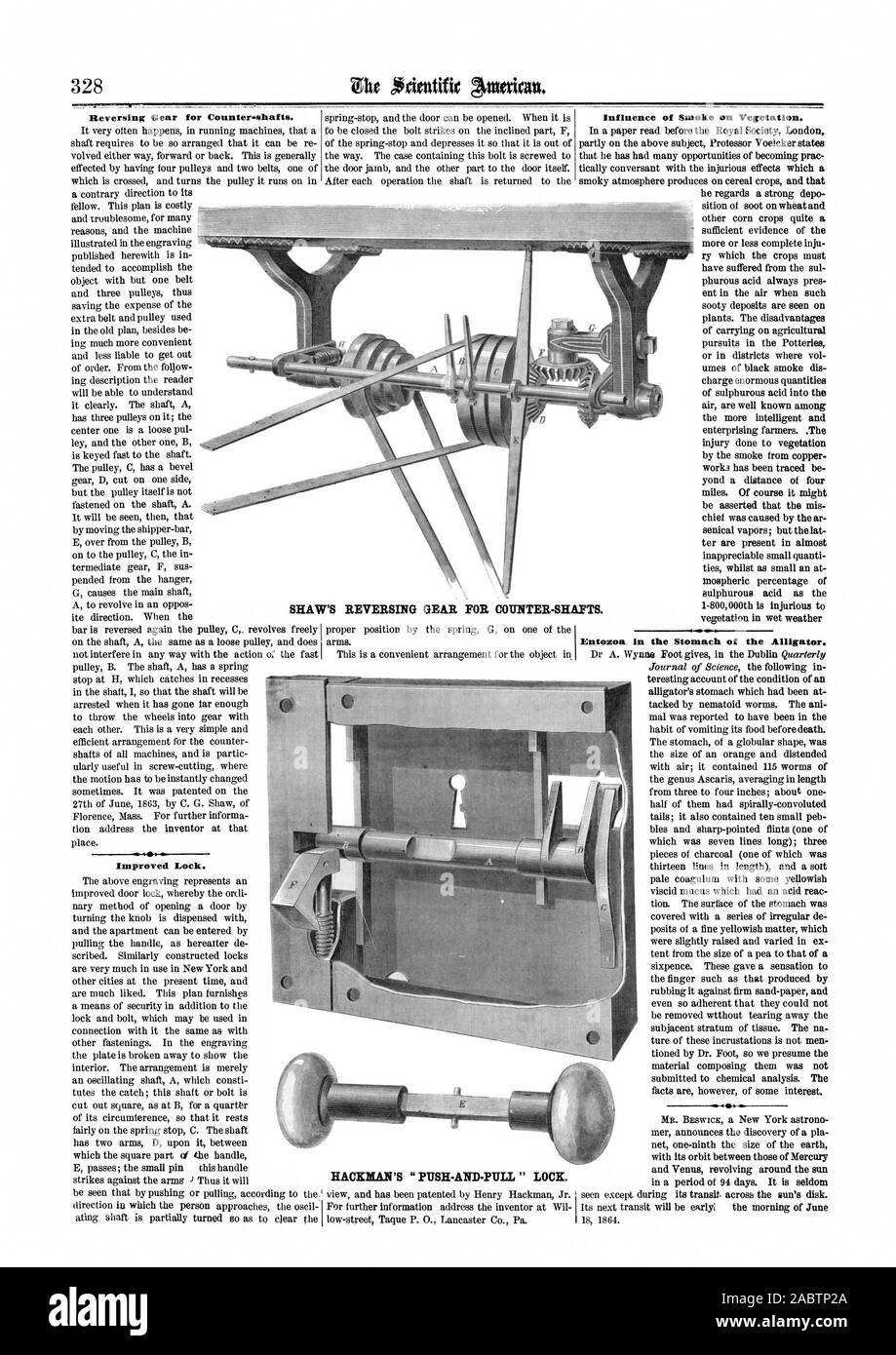 Hackmans push pull lock Black and White Stock Photos & Images - Alamy