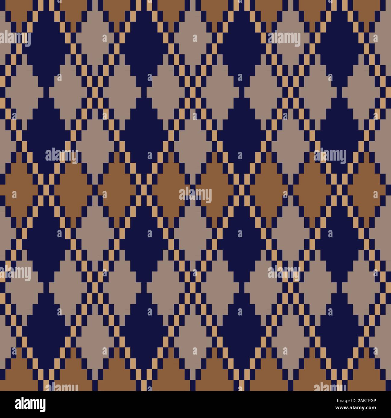 Classic Argyle Seamless Pattern - This is a classic argyle, diamond ...