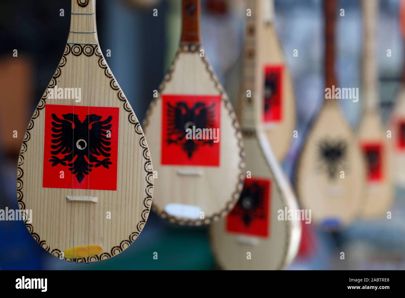 Instruments for sale in Gjakova, Kosovo Stock Photo - Alamy