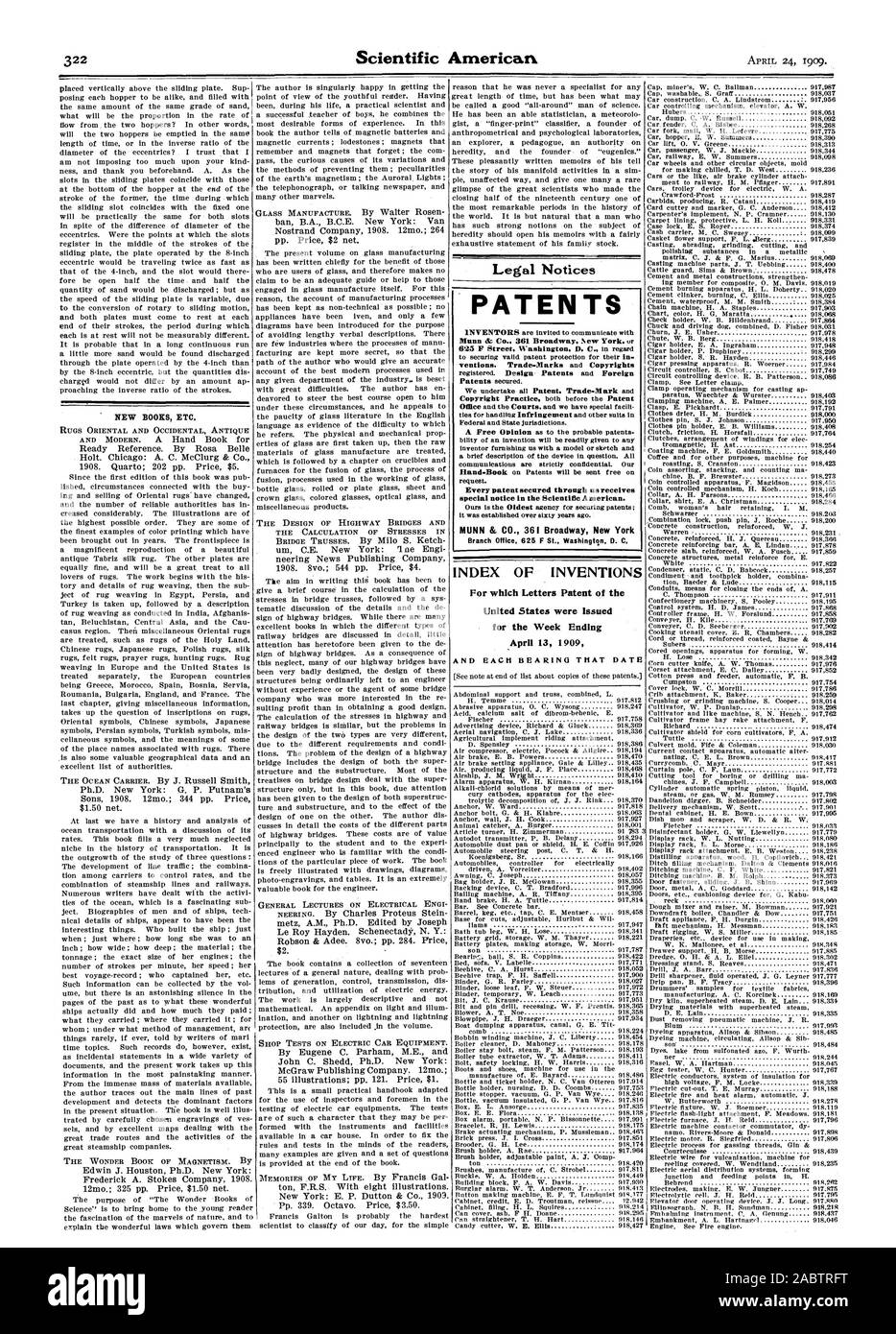 Patents notice Black and White Stock Photos & Images - Alamy