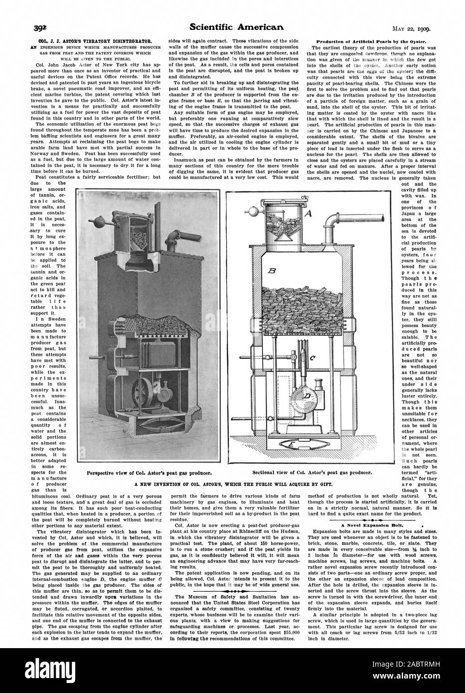Astors vibratory disintegrator Cut Out Stock Images & Pictures - Alamy