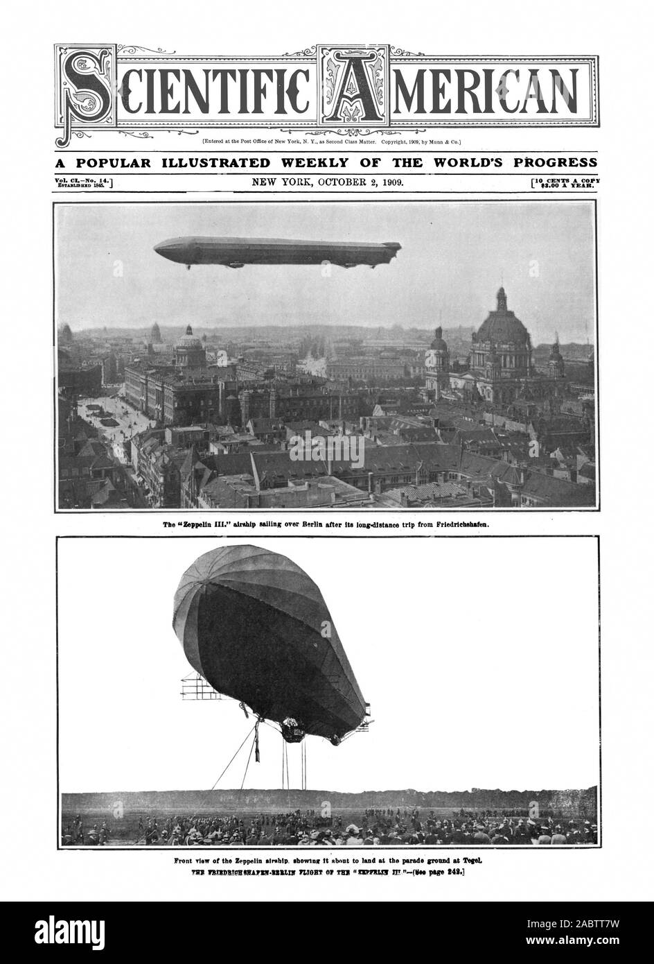Zeppelin iii airship sailing hi-res stock photography and images - Alamy
