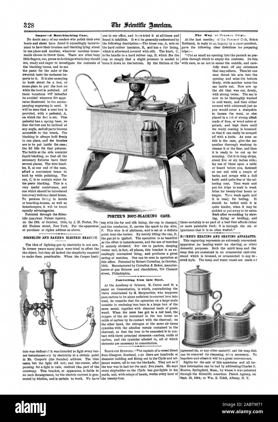 Porters boot blacking case hi-res stock photography and images - Alamy