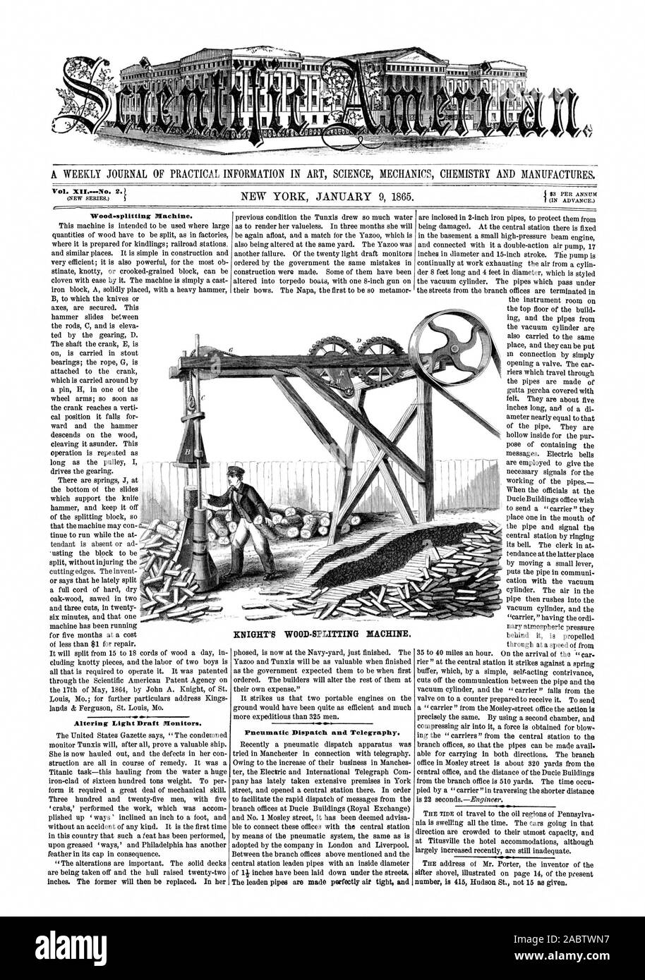 Pneumatic dispatch works hi-res stock photography and images - Alamy