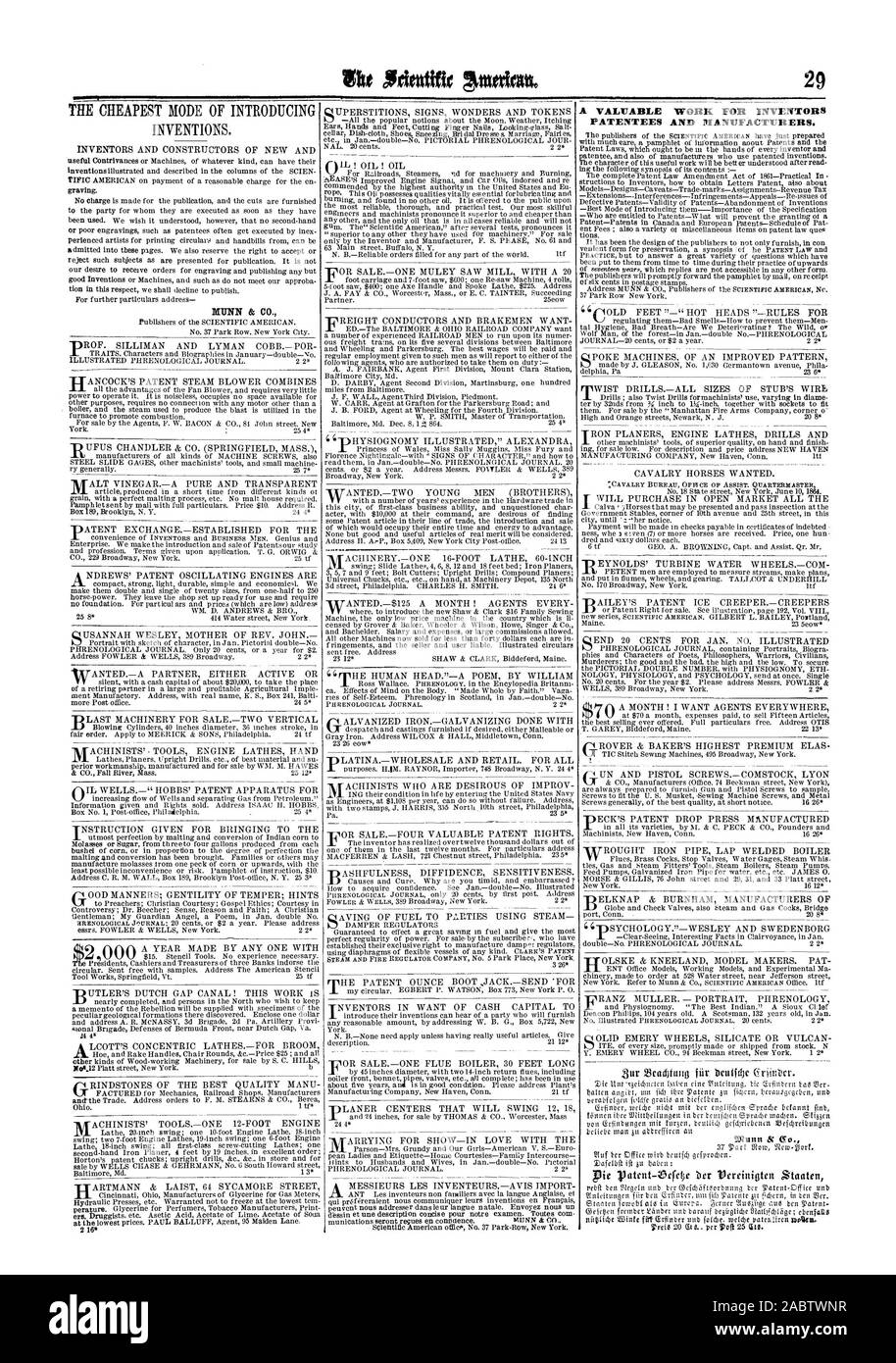 Inventors should work Black and White Stock Photos & Images - Alamy