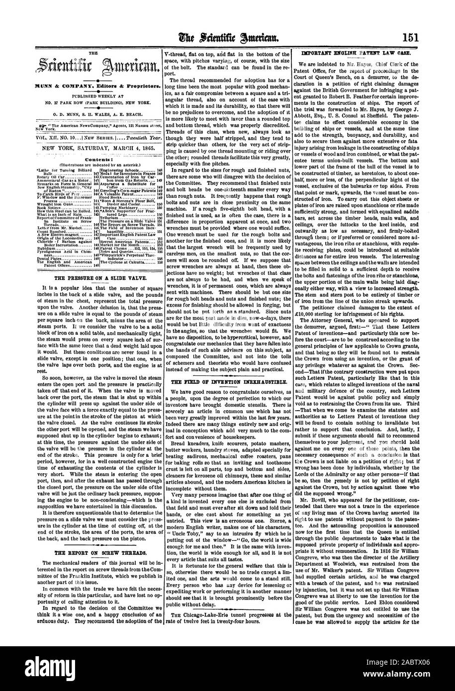 Important english patent law case hi-res stock photography and images ...