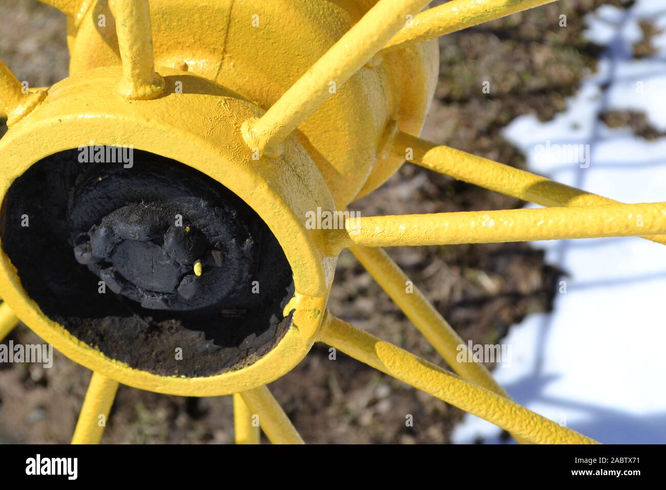 Antique raking machinery hi-res stock photography and images - Alamy