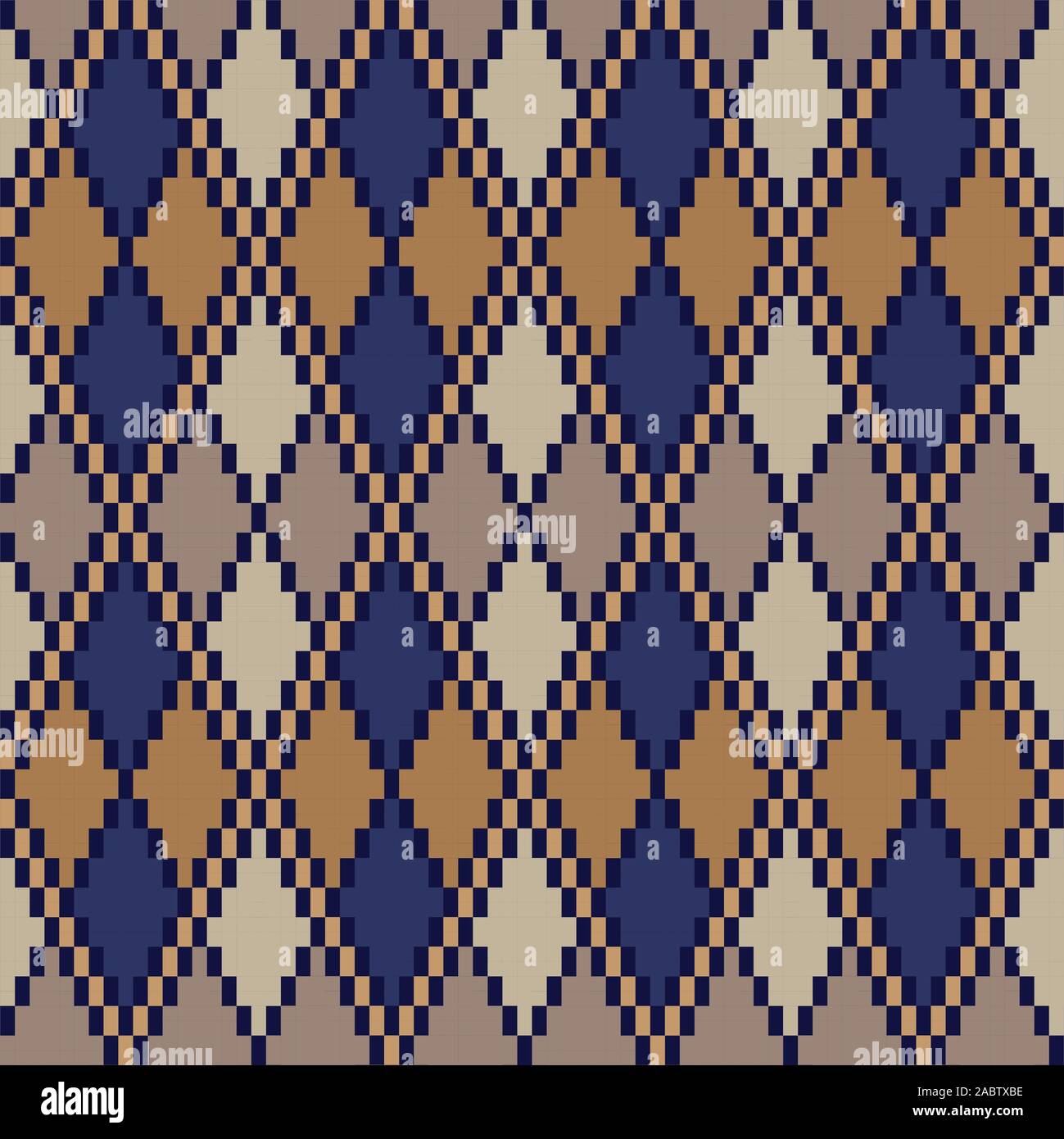 Classic Argyle Seamless Pattern - This is a classic argyle, diamond ...