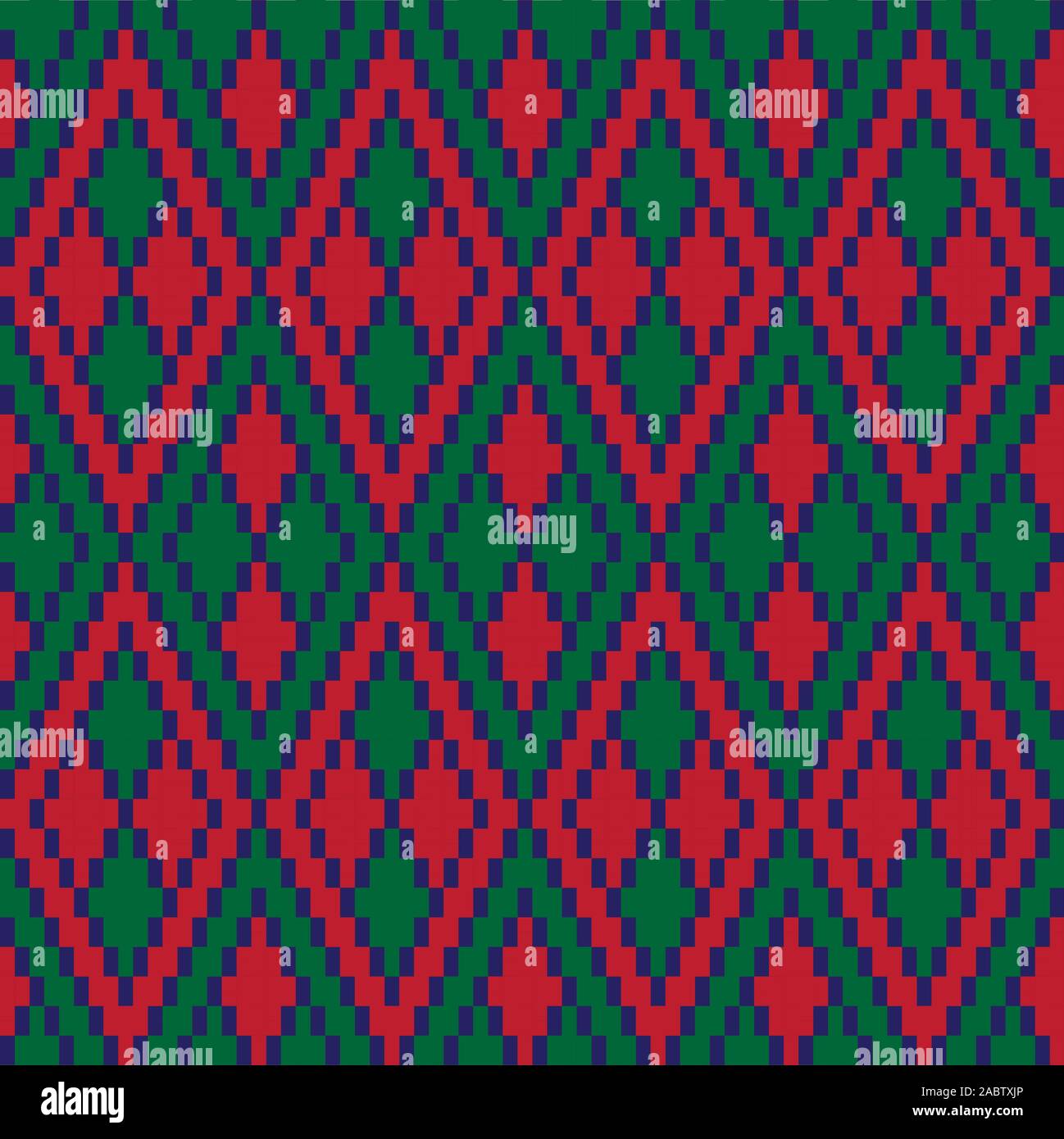 Classic Argyle Seamless Pattern - This is a classic argyle, diamond ...