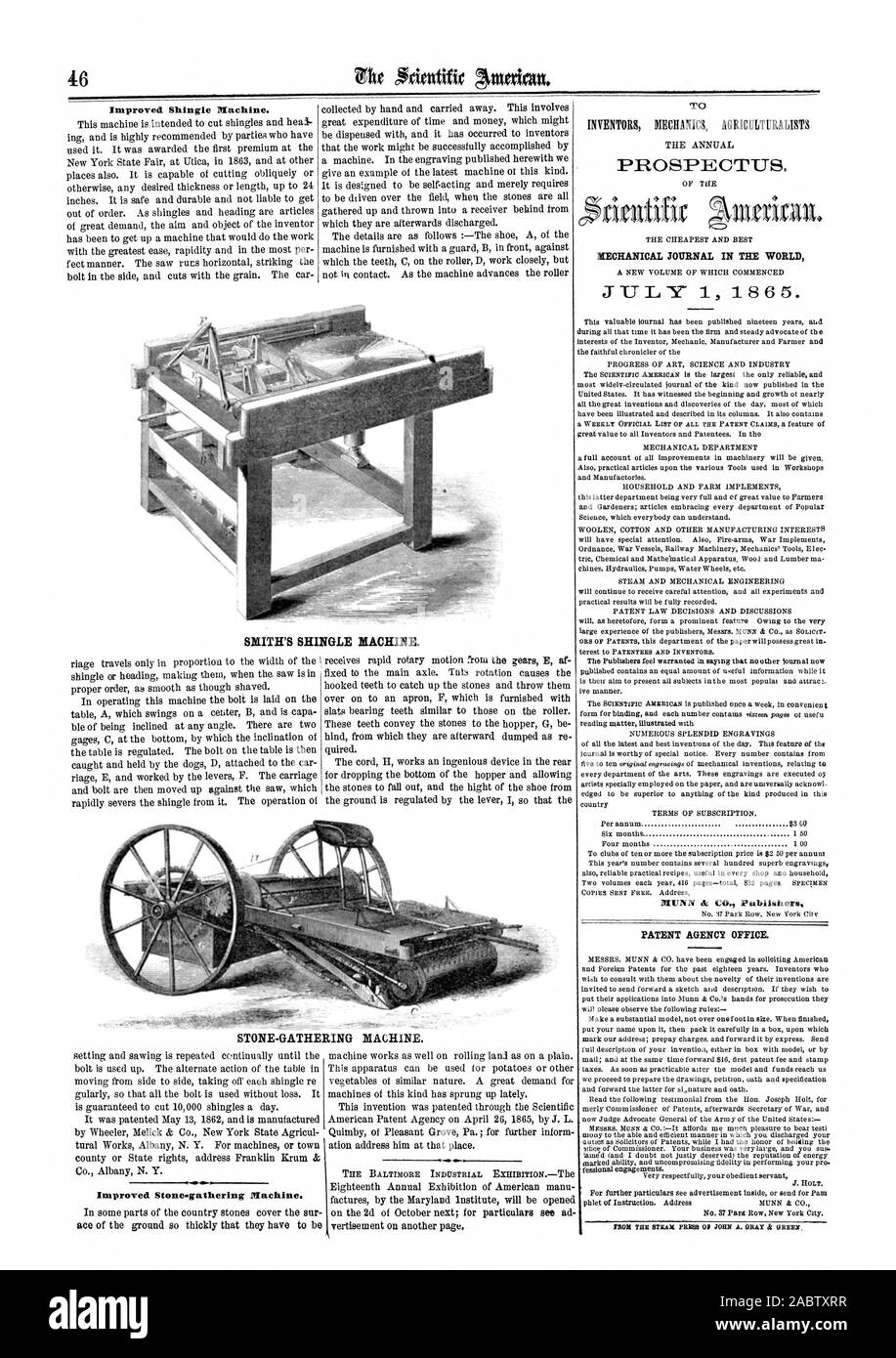 World smiths shingle machine Black and White Stock Photos & Images - Alamy