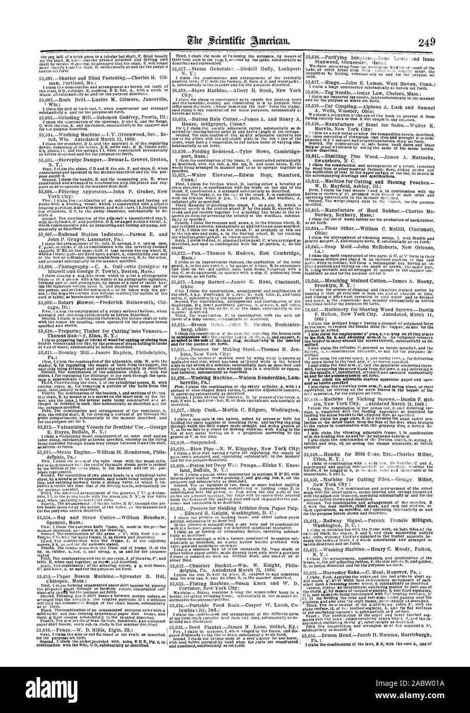 1866 04 14 hi-res stock photography and images - Alamy