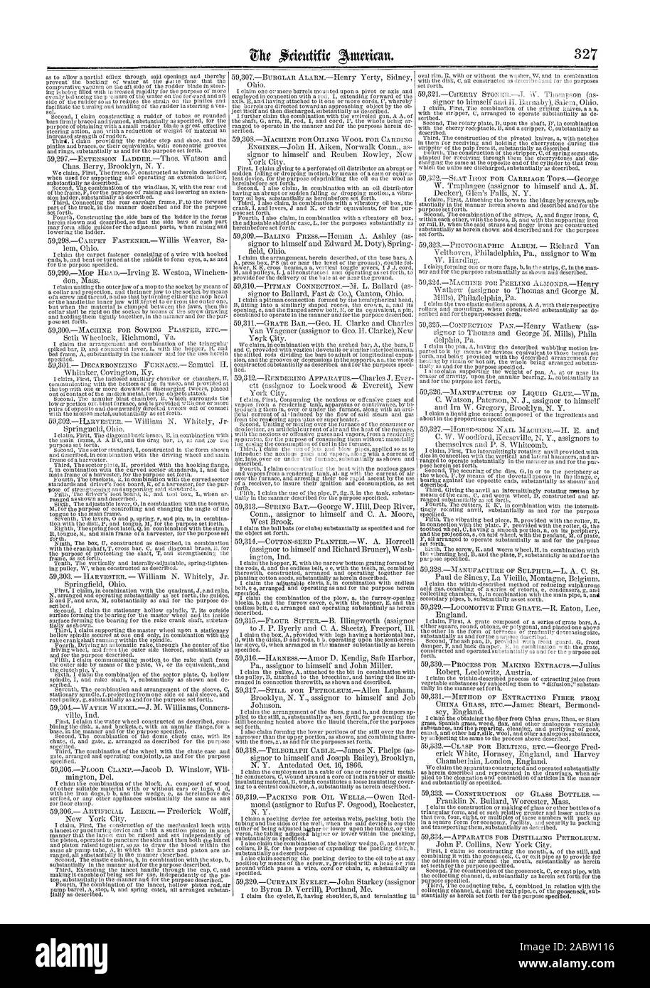 scientific american, 1866-11-10 Stock Photo - Alamy