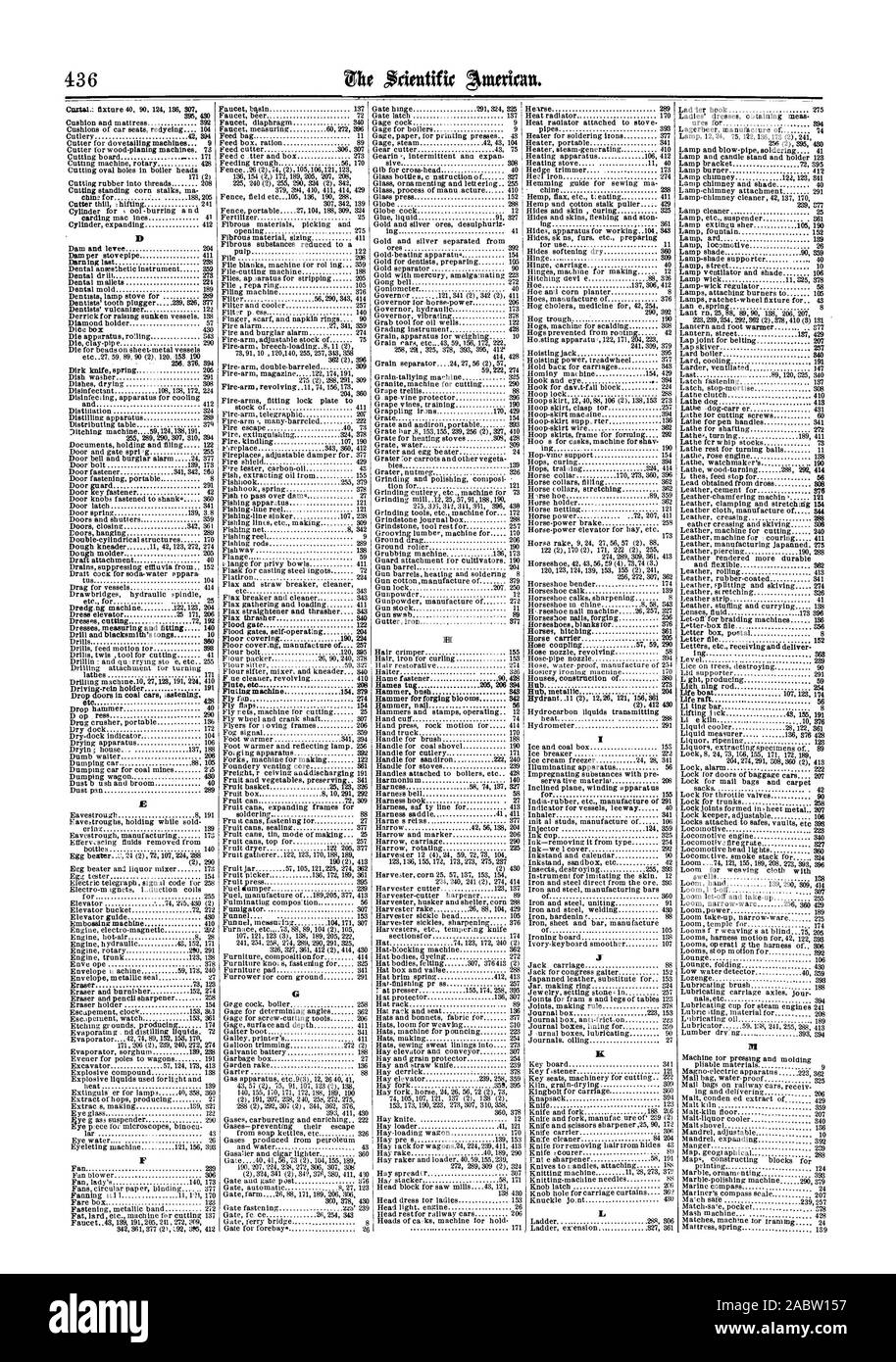 Patented 1866 hi-res stock photography and images - Alamy