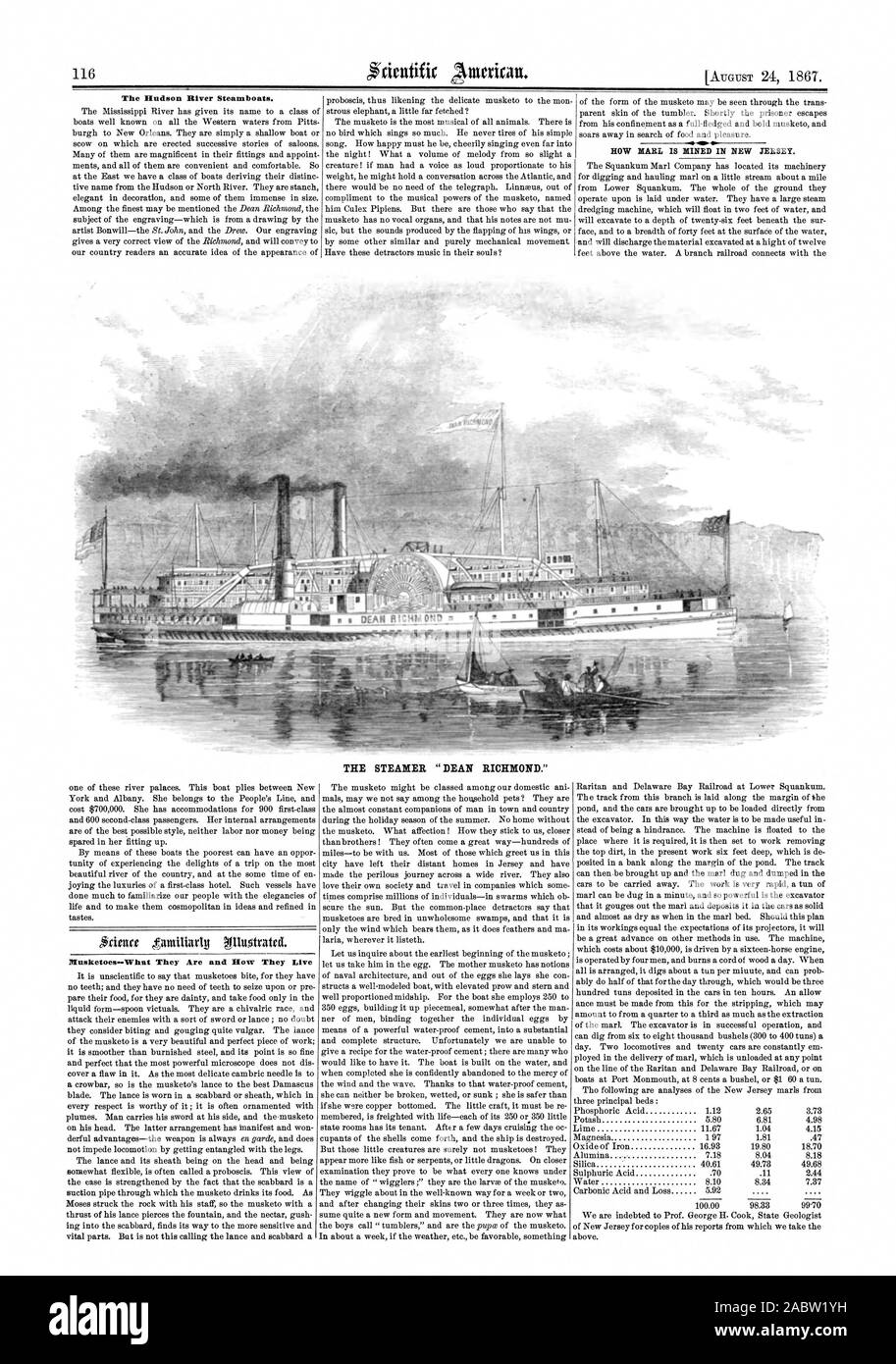 Steamer dean richmond Black and White Stock Photos & Images - Alamy