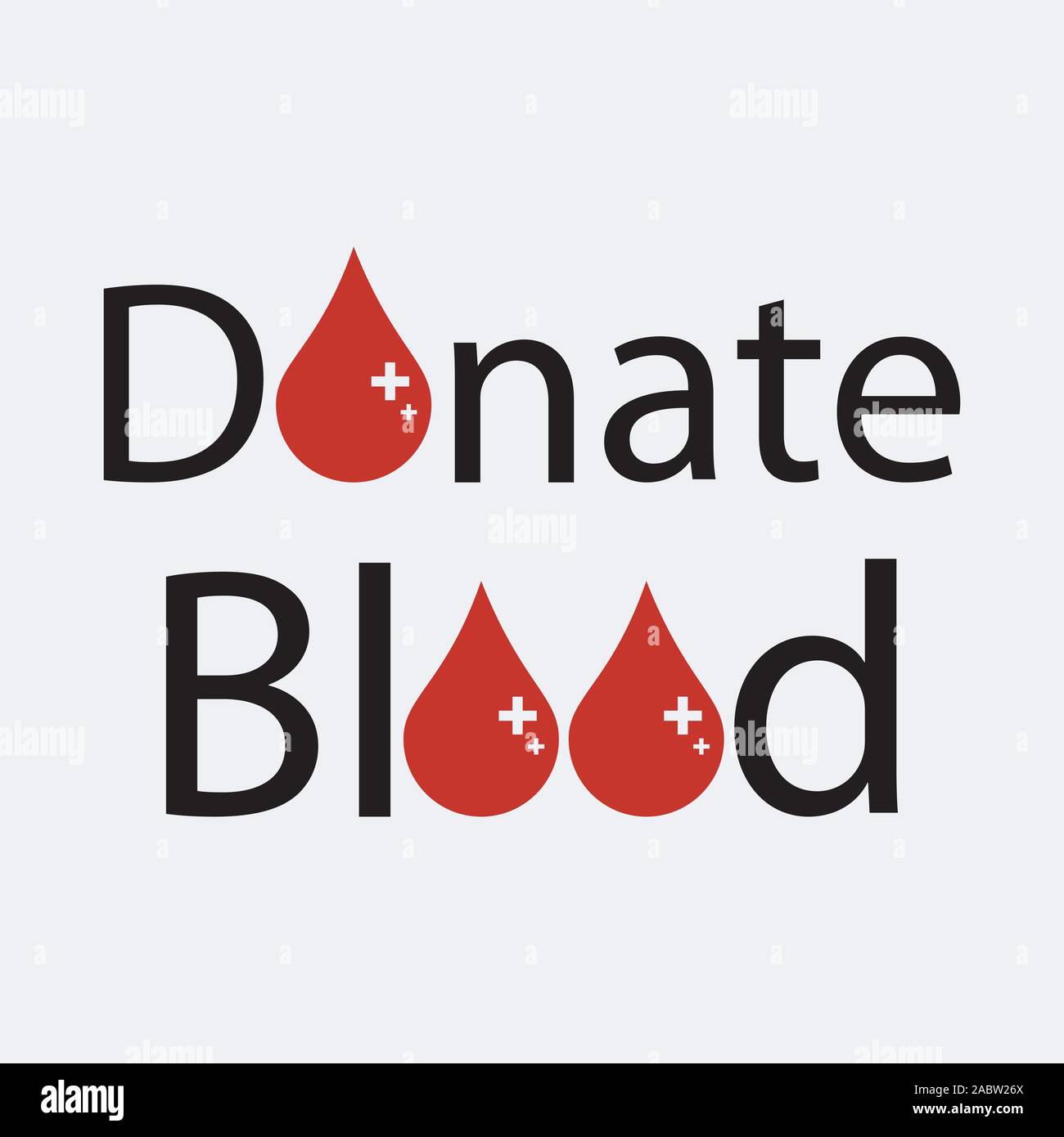 Text inscription with drops of blood instead of O Stock Vector Image ...