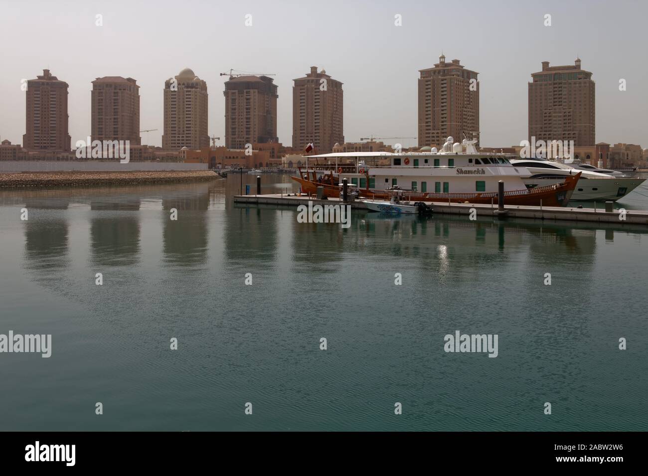 Doha, the capital of Qatar Stock Photo - Alamy