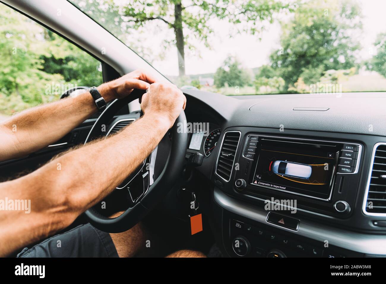 Car interior view hi-res stock photography and images - Alamy
