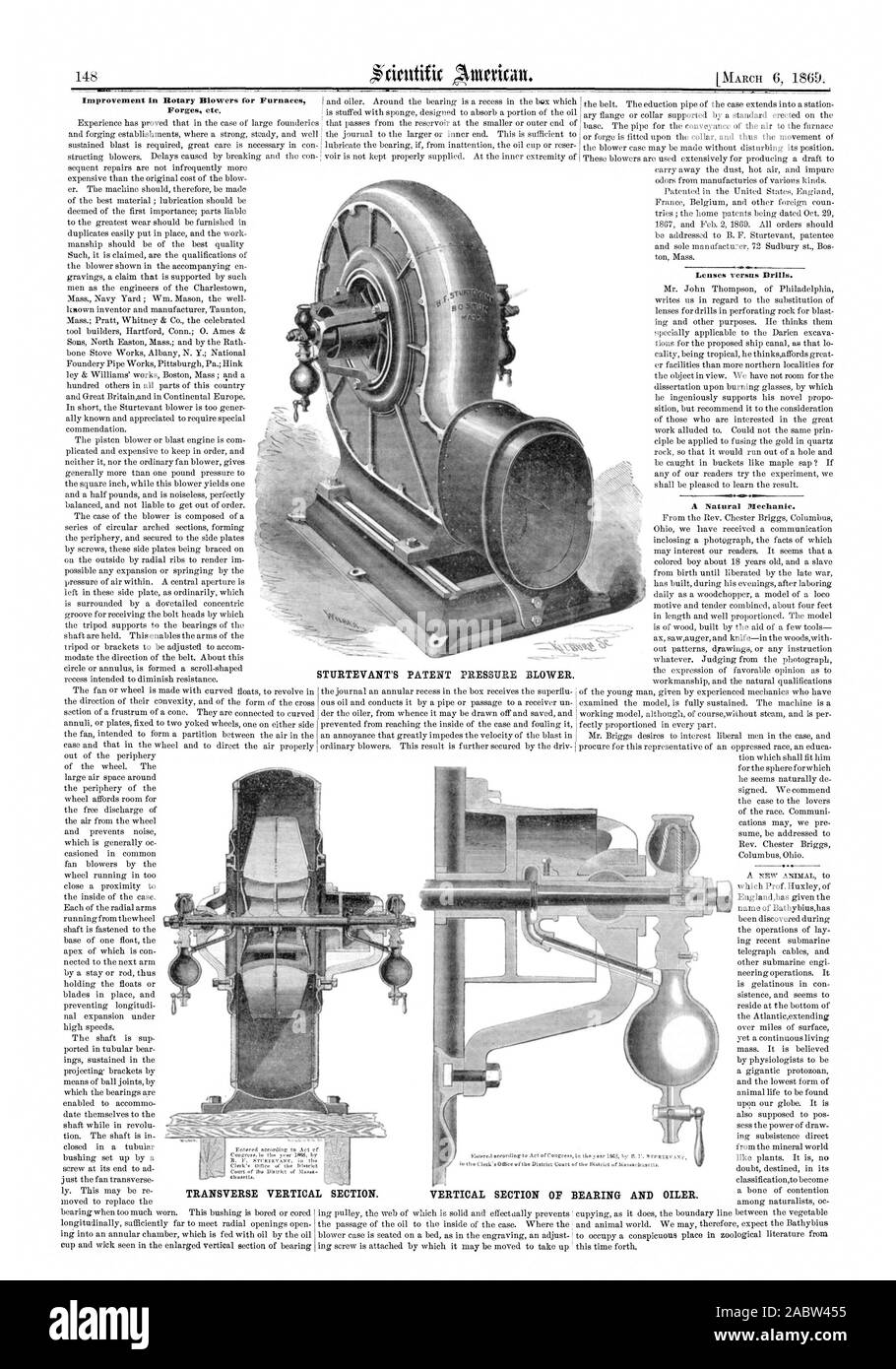 Rotary blowers Cut Out Stock Images & Pictures - Alamy