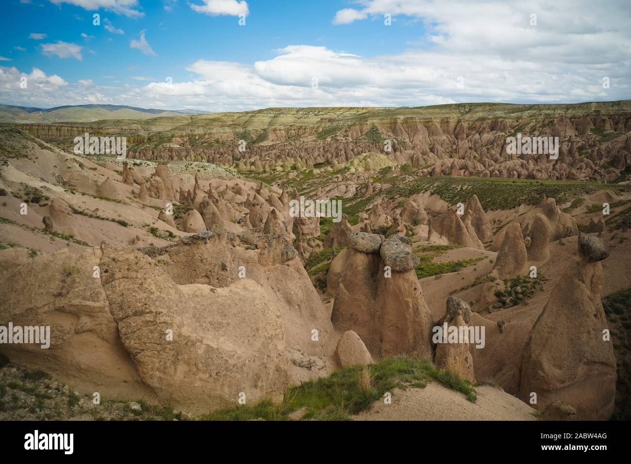 Landscape panoramic view to Devrent valley aka valley of imagination in ...