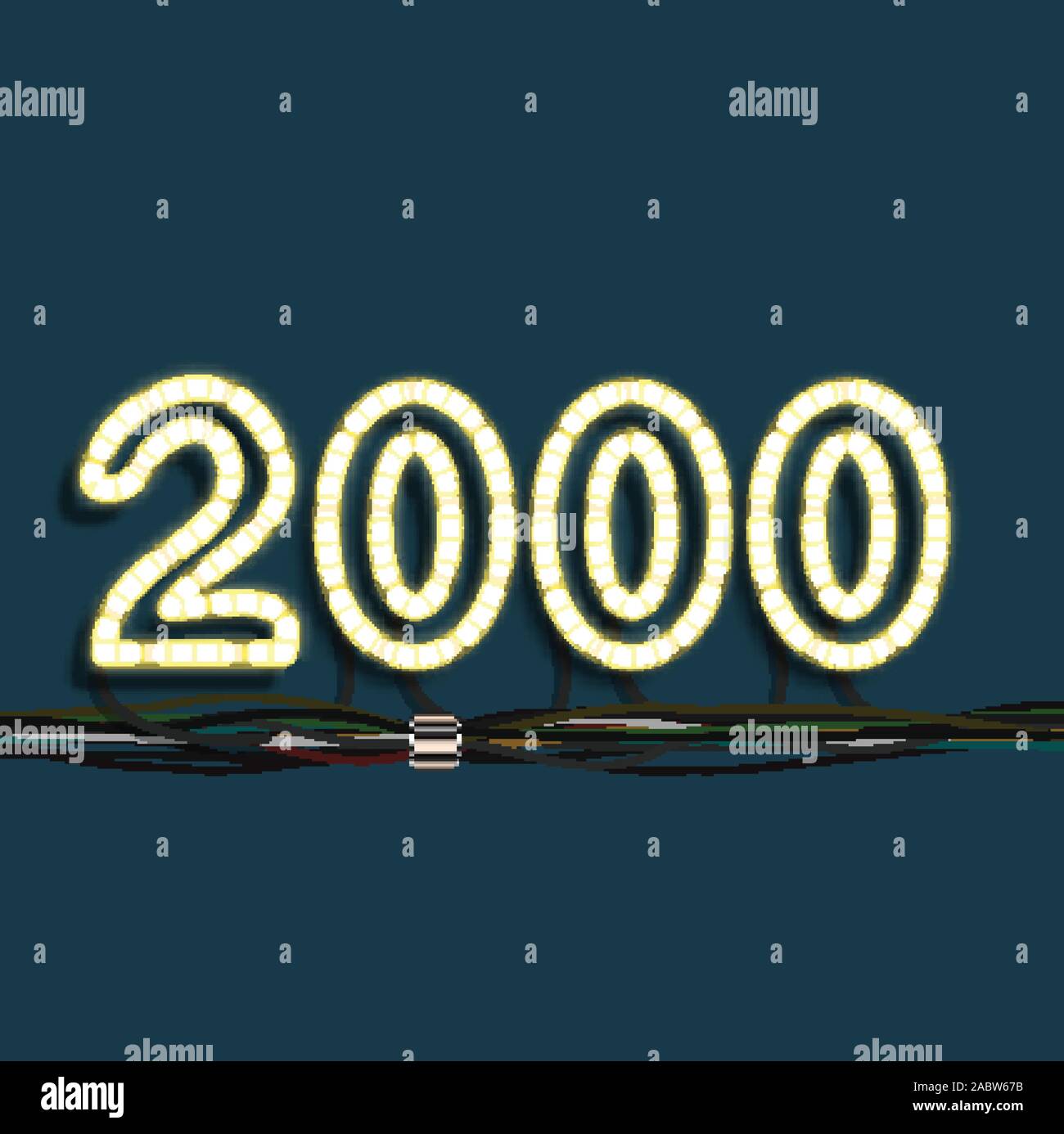 2000 vector vectors hi-res stock photography and images - Alamy