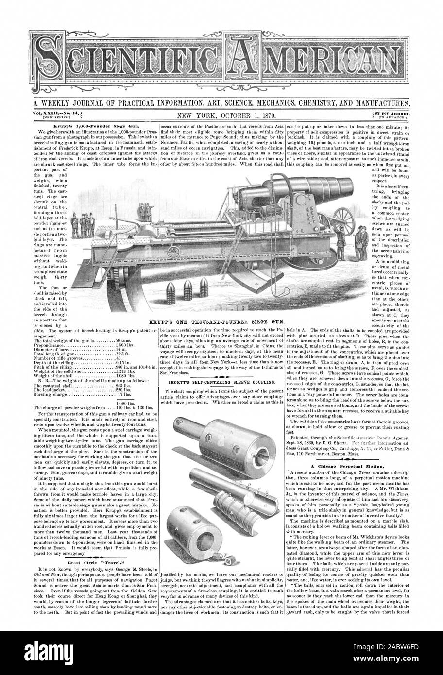 Krupp 1000 pounder siege gun hi-res stock photography and images - Alamy