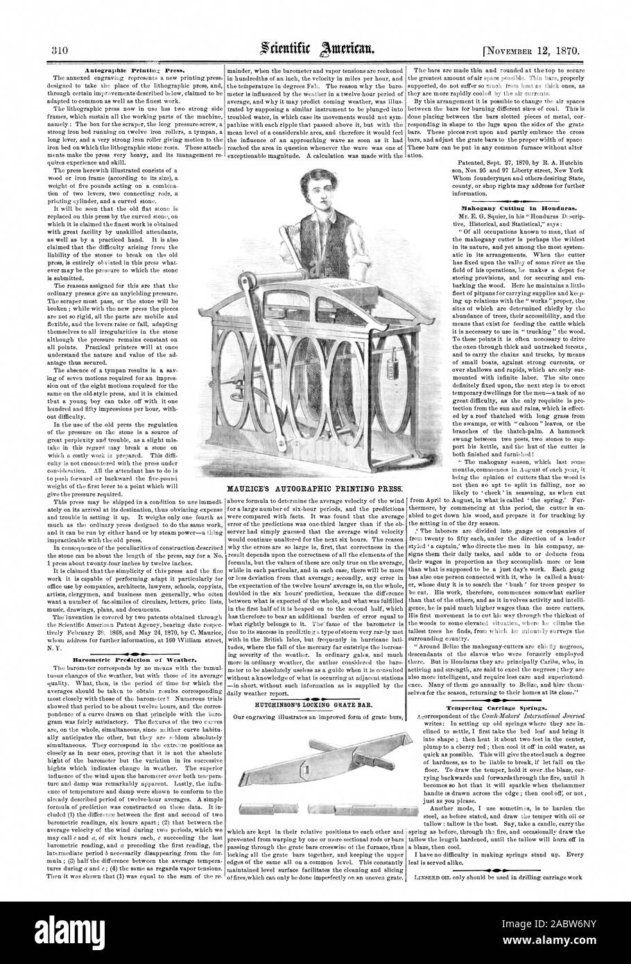 Man egsru autographic printing press hi-res stock photography and ...