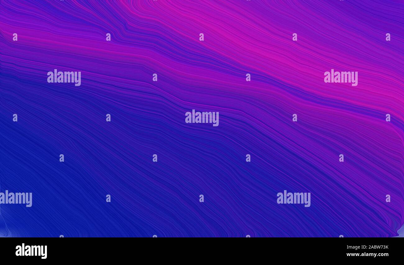 modern soft curvy waves background design with dark blue, dark violet ...
