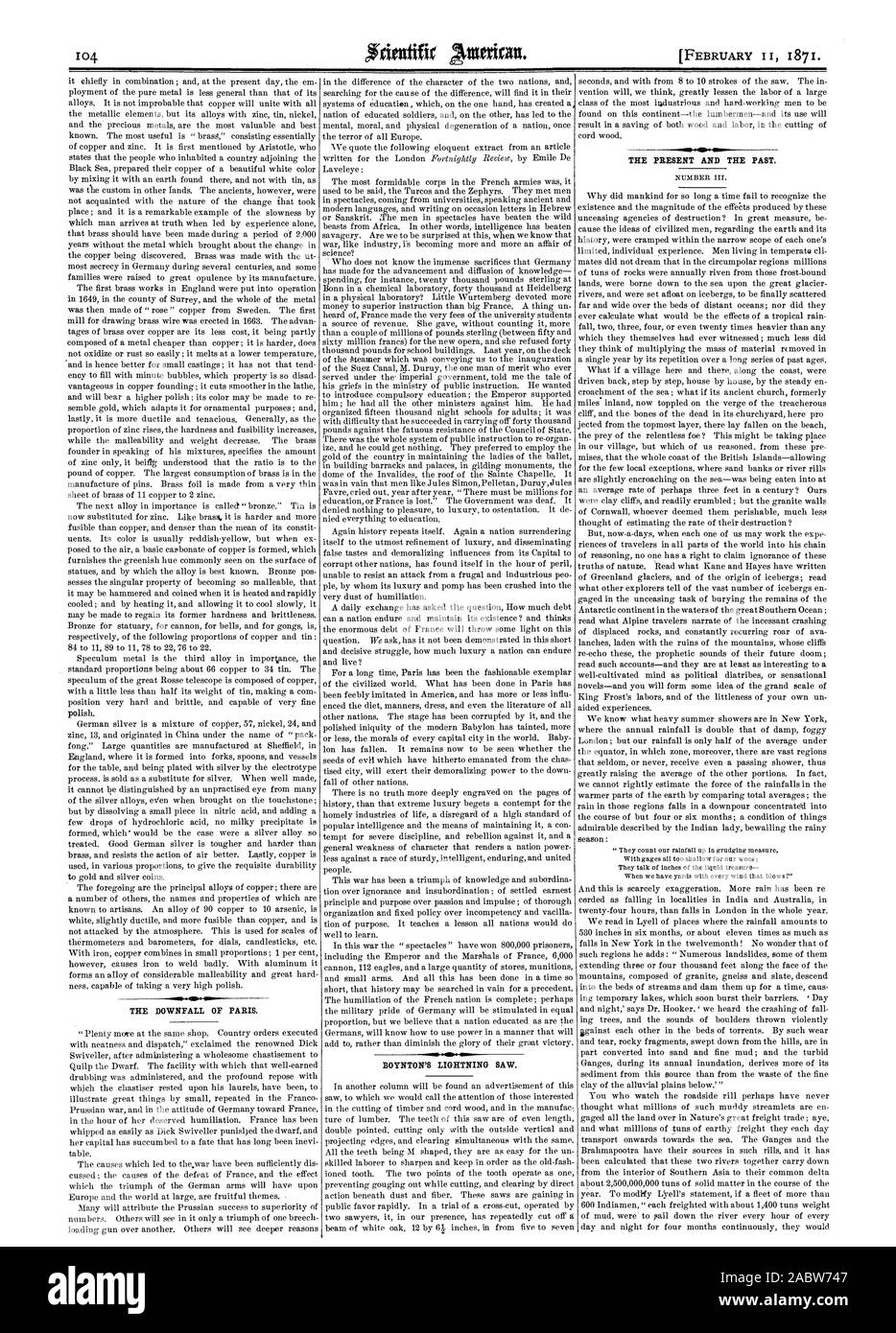 Boyntons lightning saw hi-res stock photography and images - Alamy