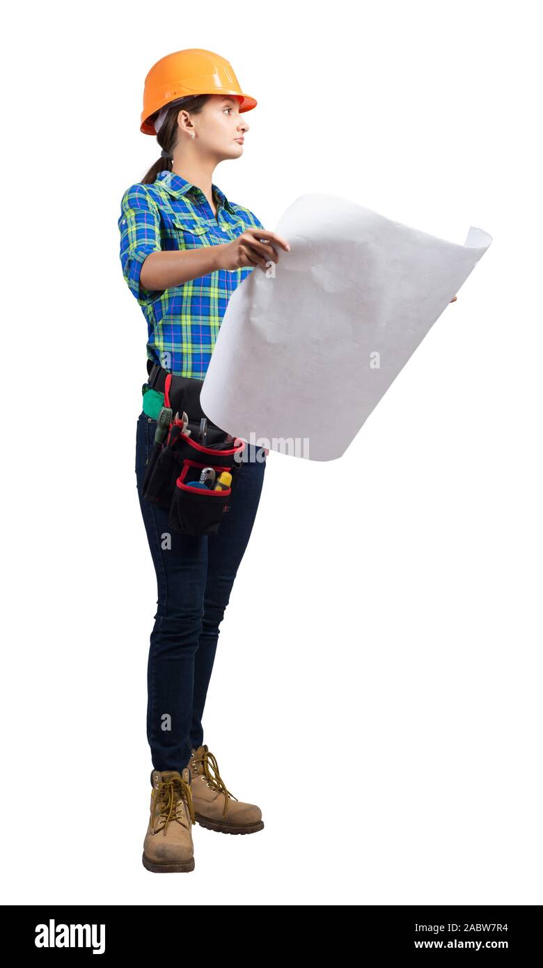 Lady blueprint hi-res stock photography and images - Alamy