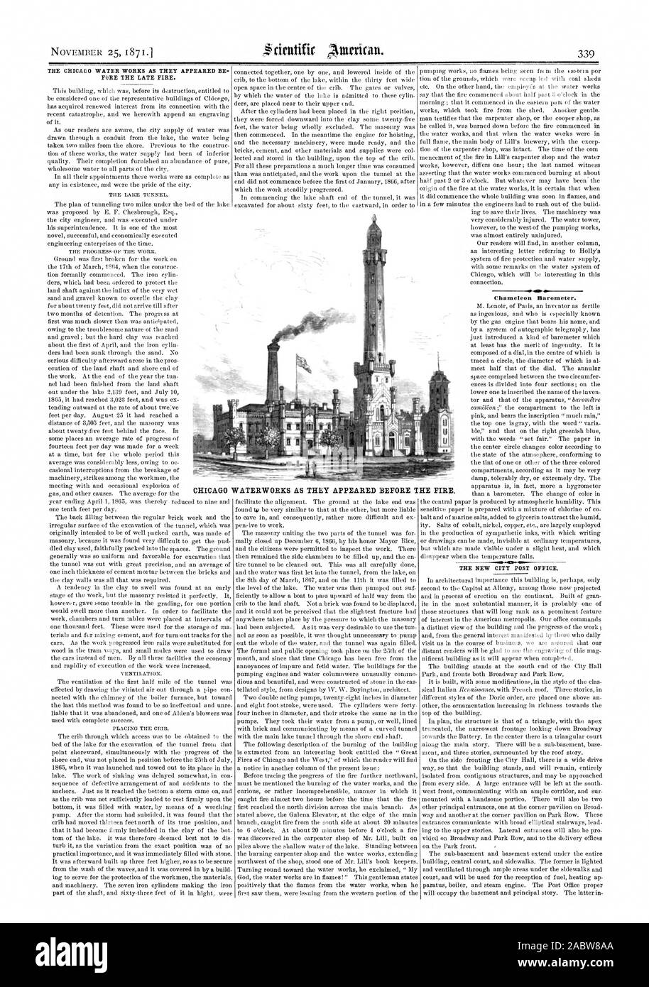 Chicago fire water works hi-res stock photography and images - Alamy