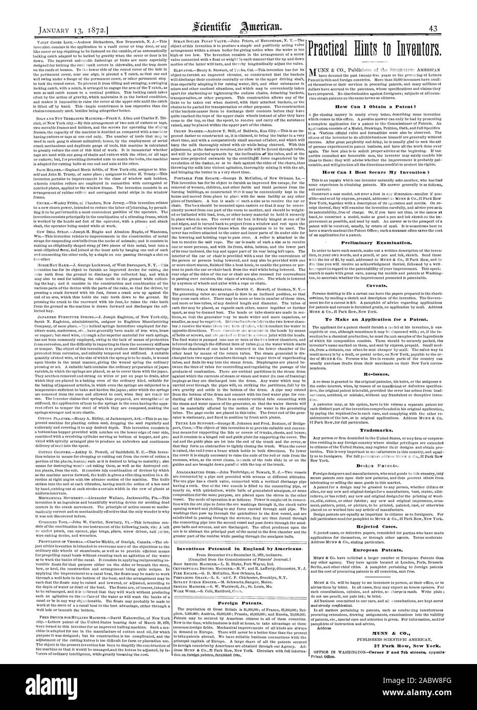 Foreign patents preliminary examination hi-res stock photography and ...