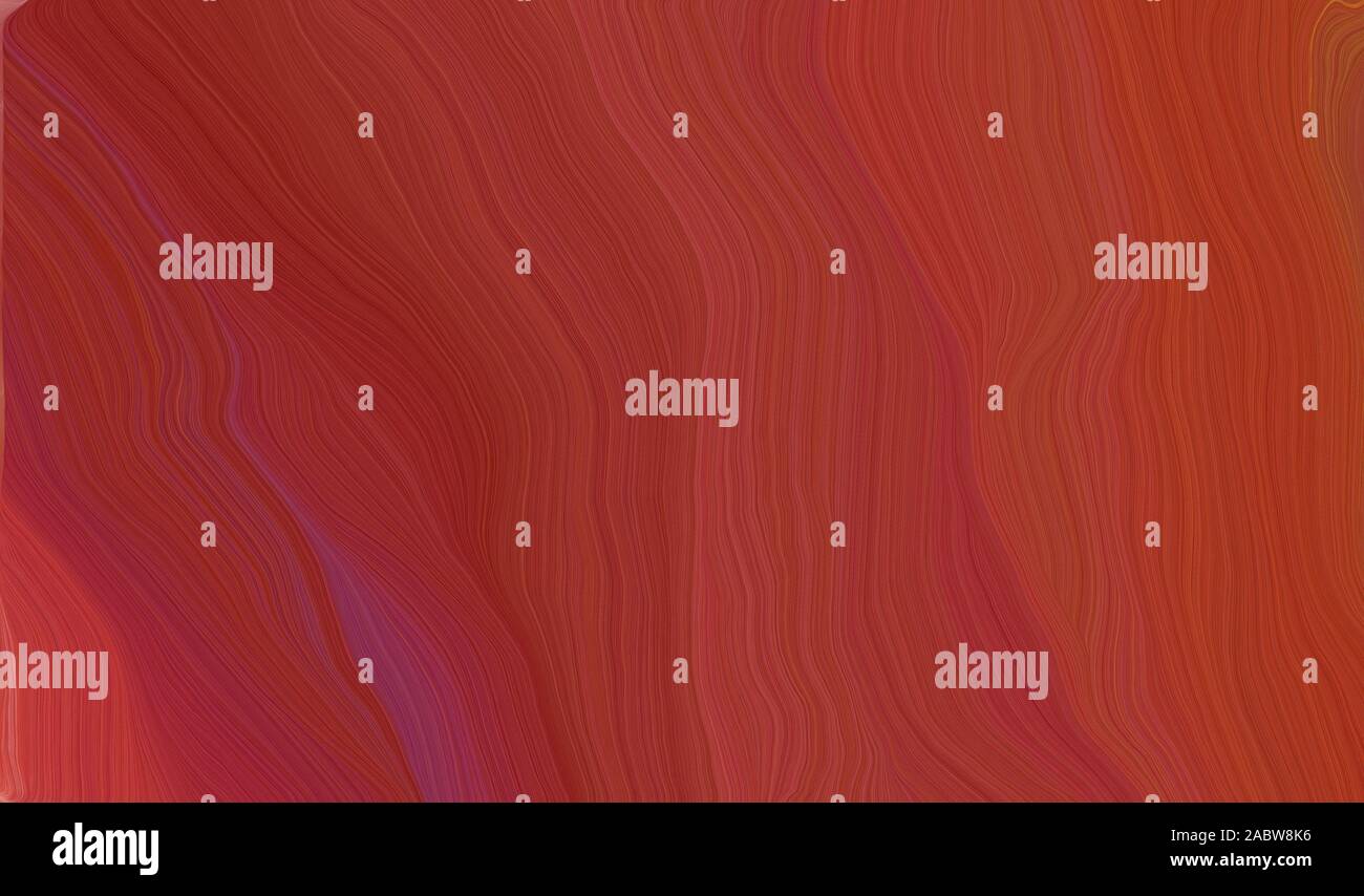smooth swirl waves background illustration with firebrick, dark ...