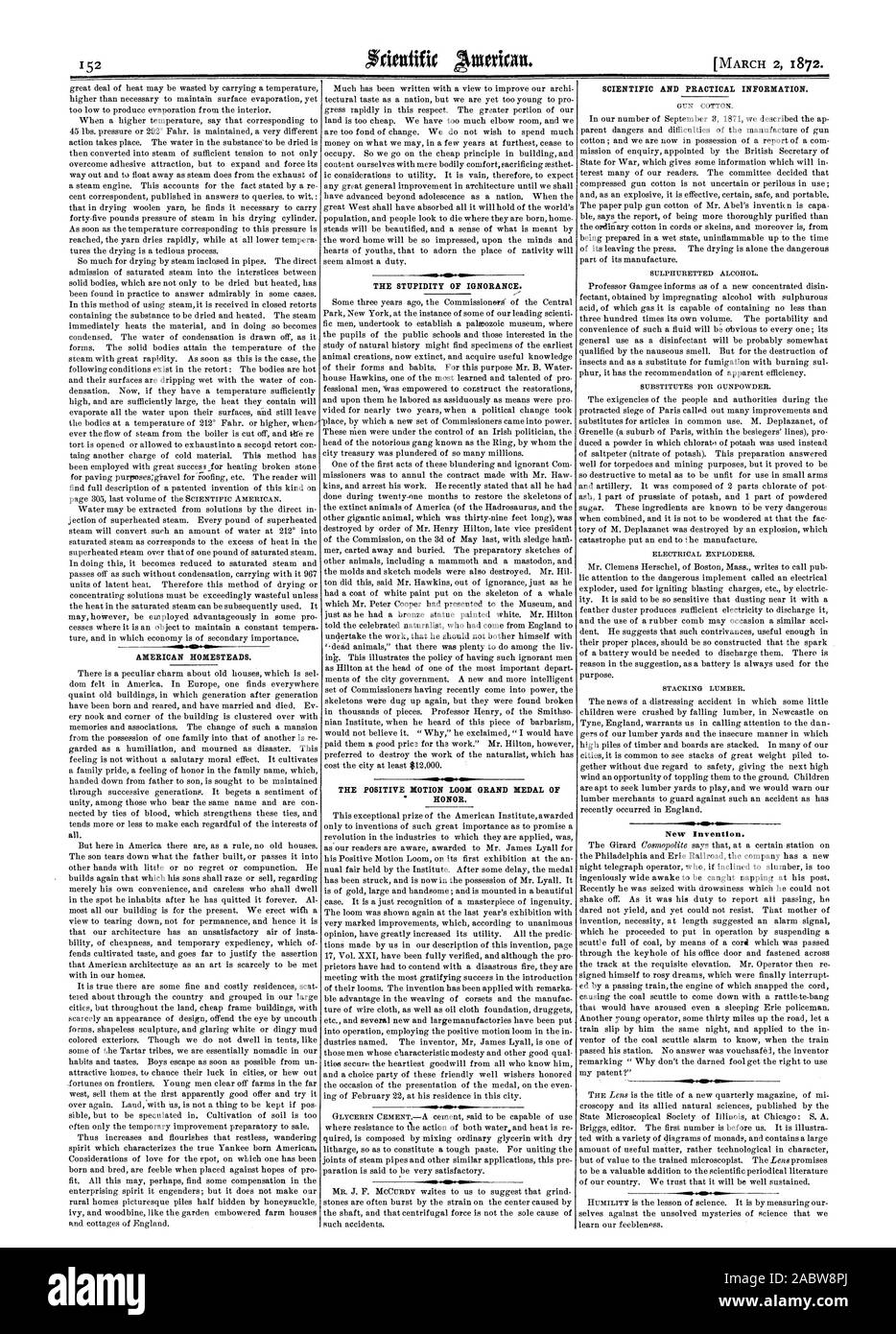 New invention scientific american Black and White Stock Photos & Images ...