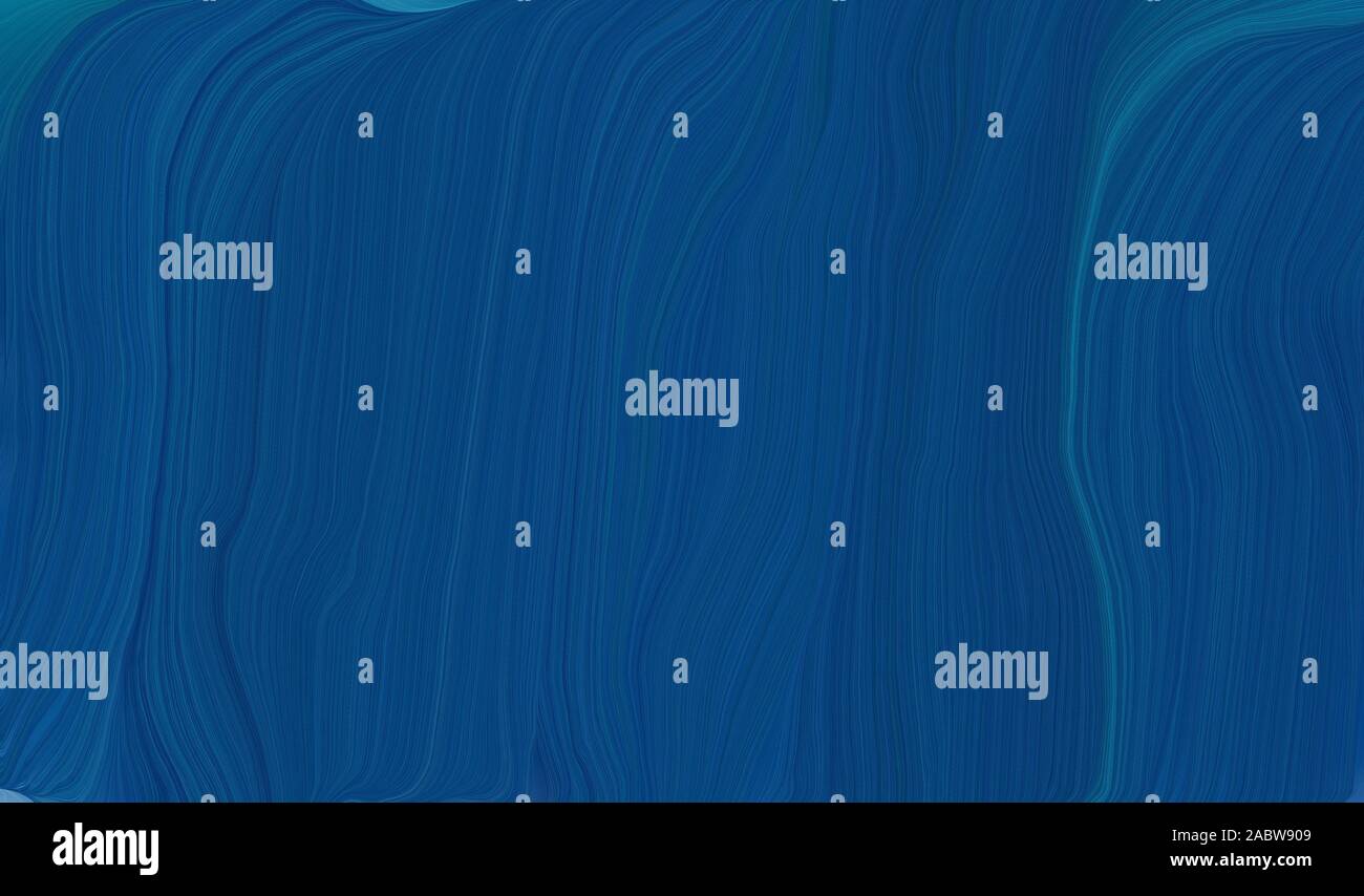curvy background design with midnight blue, teal and strong blue color ...