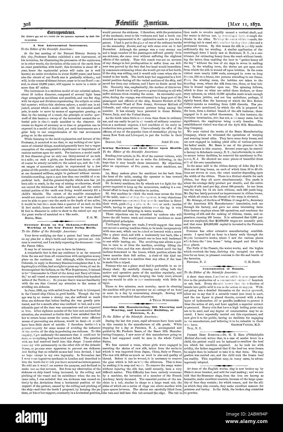 Paterson silk n j hi-res stock photography and images - Alamy