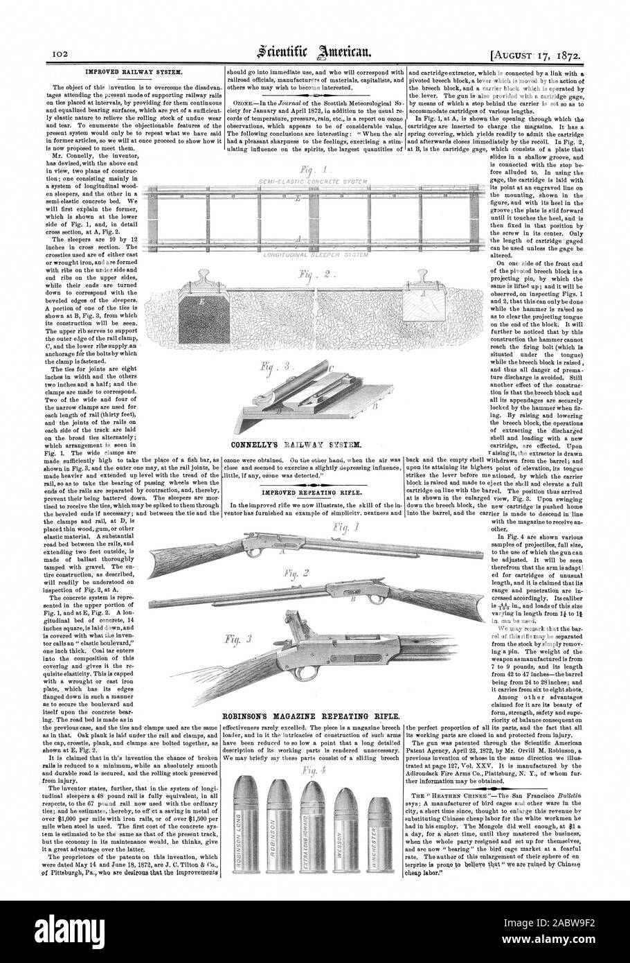 Repeating Rifle Black and White Stock Photos & Images - Alamy